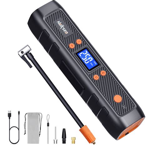 Nulksen Tire Inflator Portable Air Compressor 150psi Cordless Air Pump