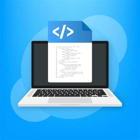 Software Development Programming Coding Vector Concept Isometric