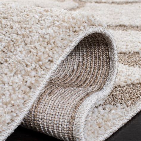 Safavieh Florida Shag Shahin Scroll 1 2 Inch Thick Textured Rug