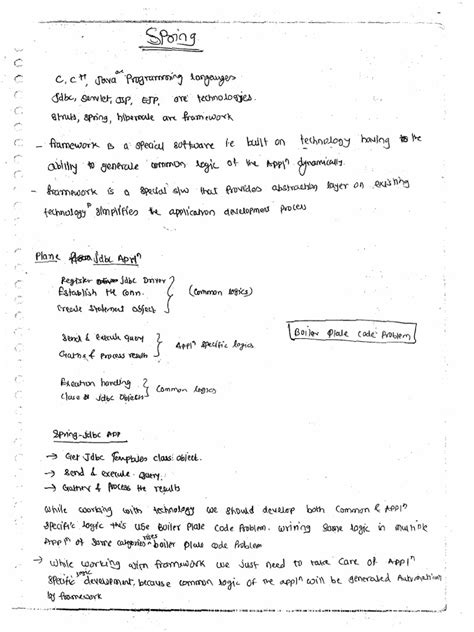 1662461765581spring Framework Handwritten Notes Pdf