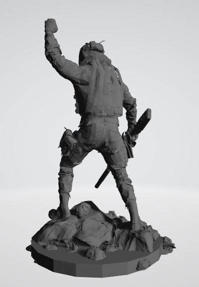 STL File NIKTO SPAWN COD MODERN WARFARE 2 3D Printing Model To