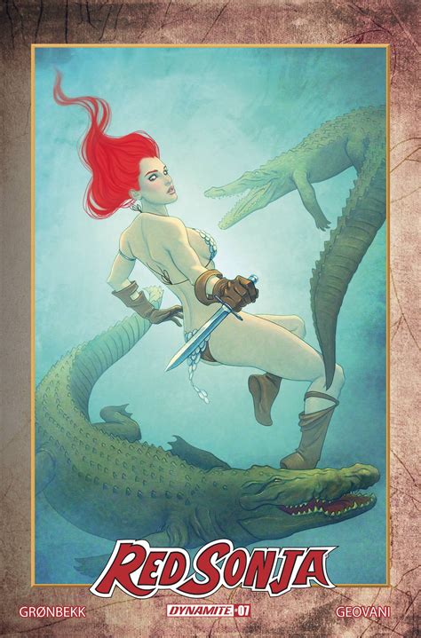 Red Sonja 7 10 Copy Frison Modern Icon Cover Fresh Comics