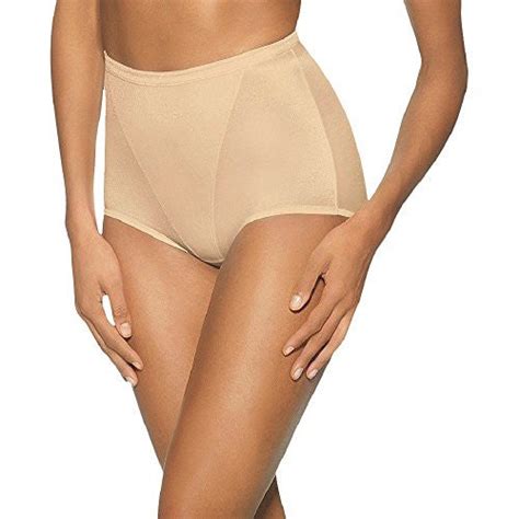 Hanes Womens Moderate Control With Tummy Panel Brief 2 Pack Atlantic
