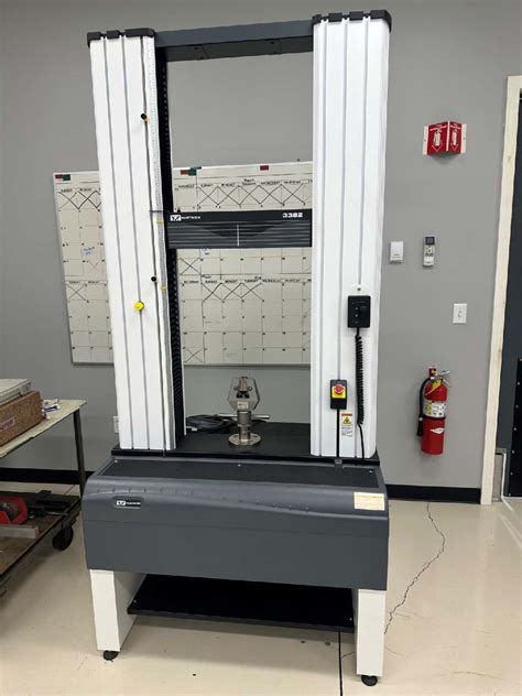 100kN Instron Model 3382 Universal Testing Machine Frank Bacon