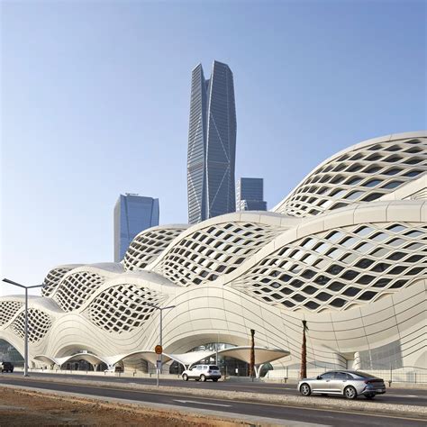 Zaha Hadid Architects Sinuous Metro Station Nears Completion In Riyadh