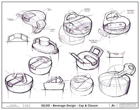 Product Design Development Teckning