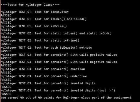 [solved] mplement a class named myinteger the class contains a data field course hero