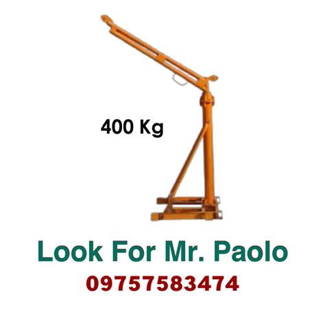 Mini Crane Commercial And Industrial Construction Tools And Equipment On