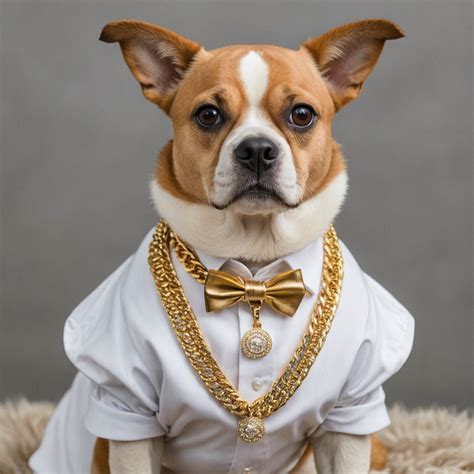 صوره كلب لابس لبس شيك بيكاسو الخليج Gulf Picasso