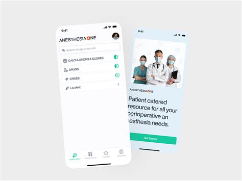 Anesthesia One Mobile App Screens By Opencore Group On Dribbble