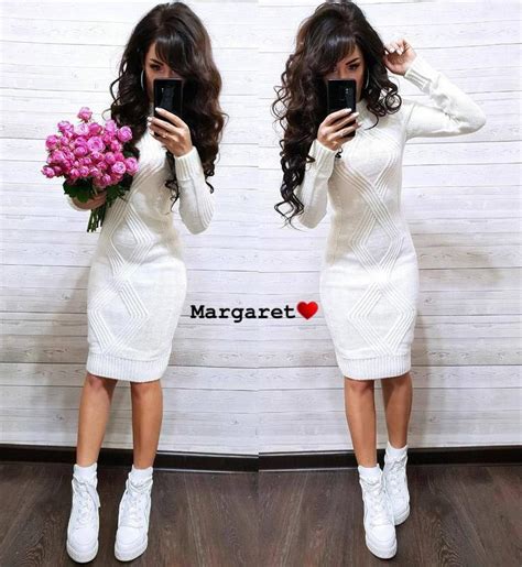 Вязана жіноча сукня — ціна 840 грн у каталозі Короткі сукні Купити жіночі речі за доступною