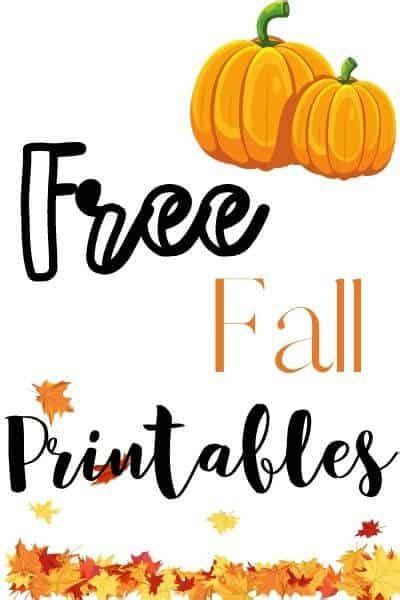 10 Free Fall Printables Artofit