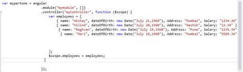 Explain Sorting Data In AngularJS