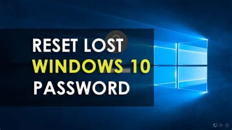 How To Reset Lost Windows Password Without Logging In