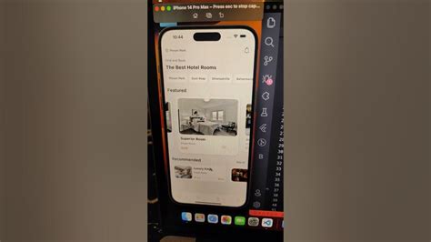 Flutter Hotel Booking App Design Flutter Flutterflow Shorts Viral Flutterwidgets Coding