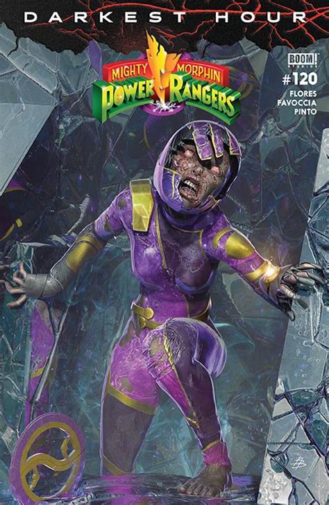 Mighty Morphin Power Rangers 120 Dark Grid Barends Cover Fresh Comics