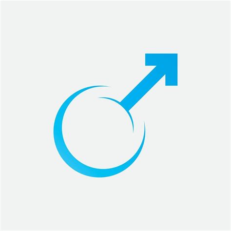 Gender Symbol Logo Of Sex And Equality Of Males And Females Vector Illustration Vector