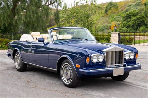 4700 Mile 1993 Rolls Royce Corniche Iv Anniversary Edition For Sale On