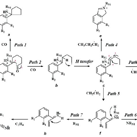 Scheme 2 The Common Ei Ms Fragmentation Patterns Of Ketamine