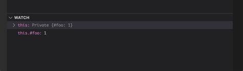 Bad Add To Watch For Private Fields Issue Microsoft Vscode Github