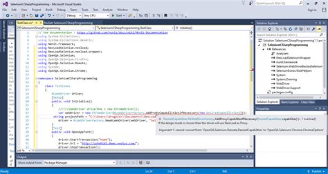 Selenium C Integration With Neoload Performance Testing Tool Stack