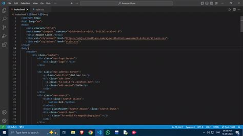 Completed Amazon Clone Using Html And Css Sohith Pothula Posted On The Topic Linkedin
