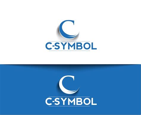 브랜딩 아이덴티티 기업 벡터 로고 문자 C 디자인 무료 벡터