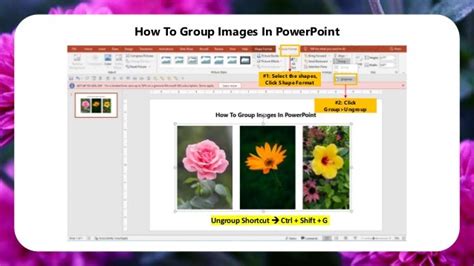How To Group Images In PowerPoint Pptx