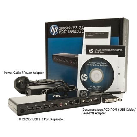 HP Pr USB Port Replicator H L AA ABA Winpy Cl