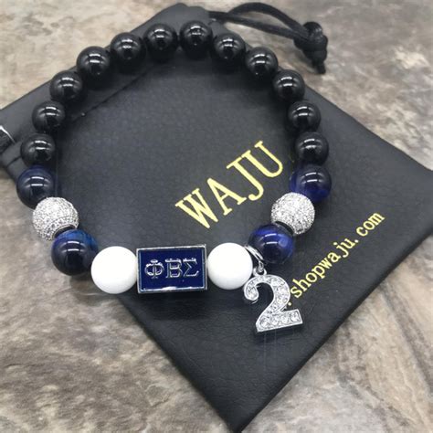 Phi Beta Sigma Lynson Bracelet Waju Designs