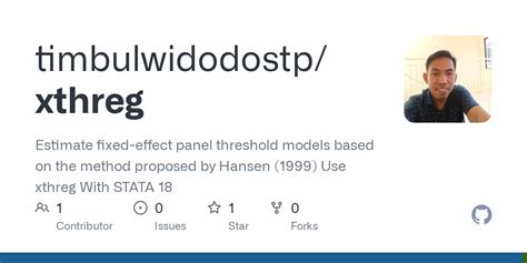 github timbulwidodostp xthreg estimate fixed effect panel threshold