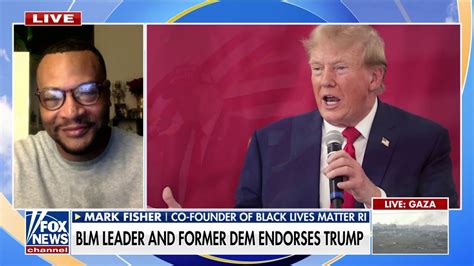 Blm Leader Endorses Trump As Bidens Support Among Black Voters