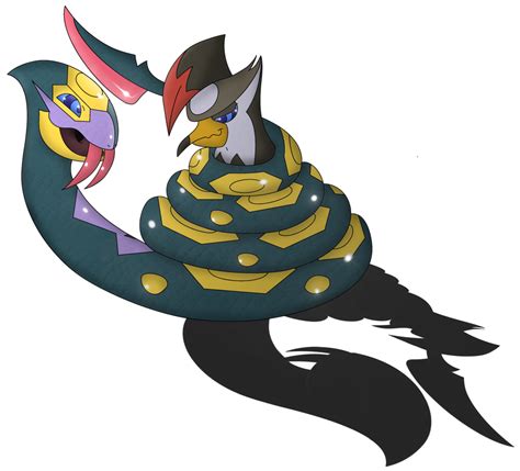 Seviper Captures Staraptor By Kinipharian On Deviantart