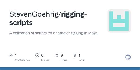 Github Stevengoehrigrigging Scripts A Collection Of Scripts For Character Rigging In Maya