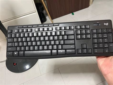 Logitech Wireless USB Set Computers Tech Parts Accessories Computer Keyboard On Carousell