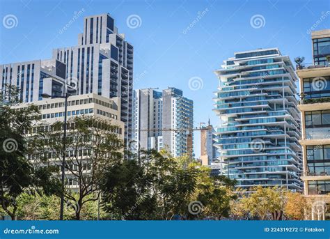 Modern Architecture In Beirut City Lebanon Editorial Photography