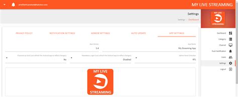 My Streaming Android App With Admin Panel Android 11 Support By Bytesbee