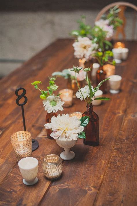 25 Chic Country Rustic Wedding Tablescapes Deer Pearl Flowers