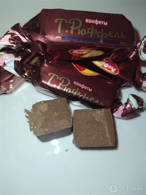 Отзыв о Конфеты Рот Фронт Т Рюффель со вкусом трюфеля и кокоса Неудачный закос под трюфель
