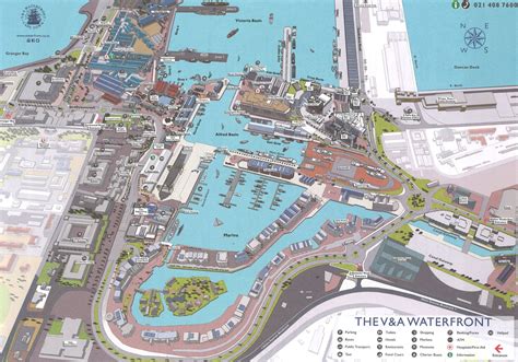 Victoria And Alfred Waterfront Map