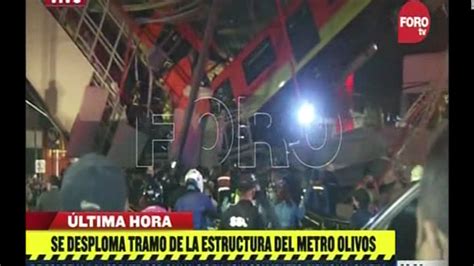 Caos Por Mortal Accidente En El Metro De Ciudad De México Imágenes De