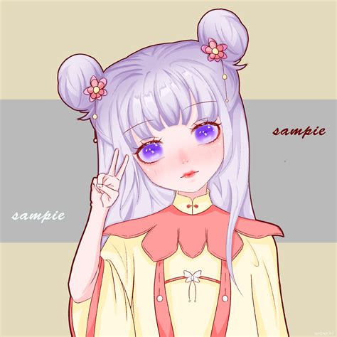 头像06风格插画设计作品 设计人才灵活用工 设计dna