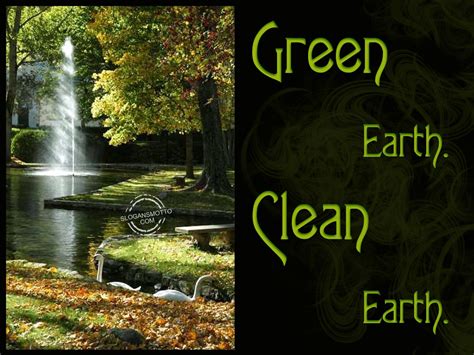 Clean And Green Environment Slogans