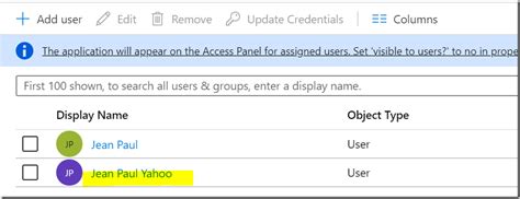 How To Add User In An Azure Enterprise Application Microsoft Azure