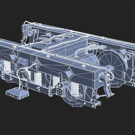 3ds Max Train Chassis