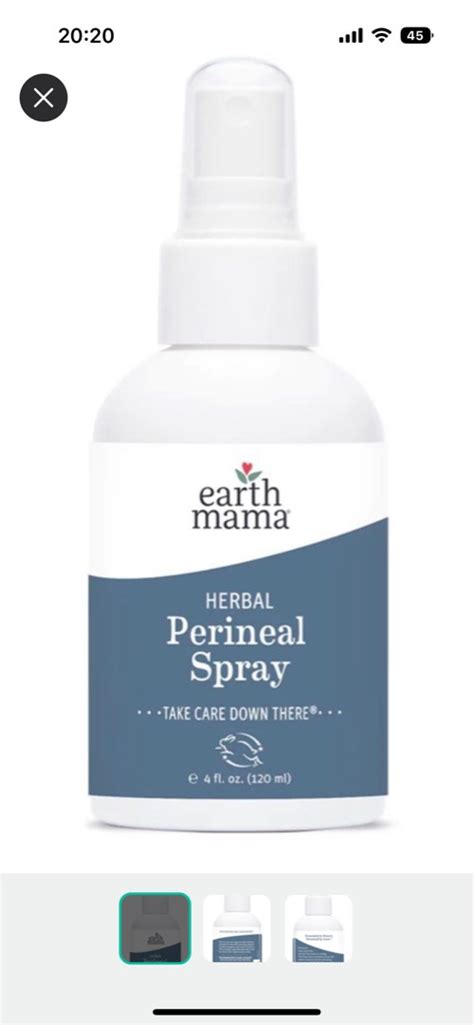 Earth Mama Herbal Perineal Spray Beauty And Personal Care Sanitary