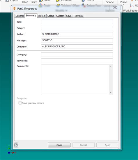 Solved Custom Iproperties Autodesk Community