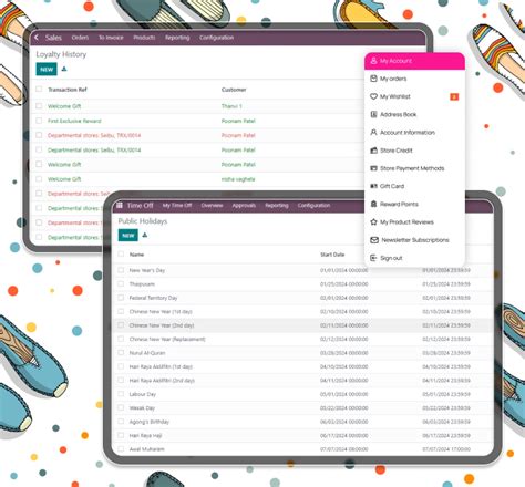 Integrated Odoo Modules For Footwear Fashion Brand