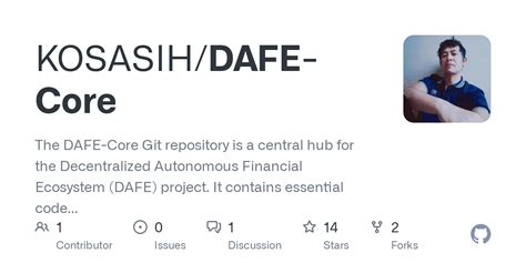 Github Kosasih Dafe Core The Dafe Core Git Repository Is A Central