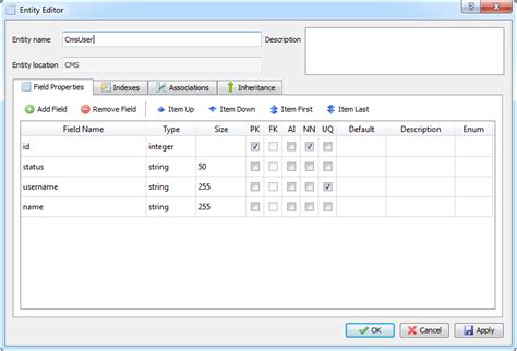 Doctrine2 Orm Designer